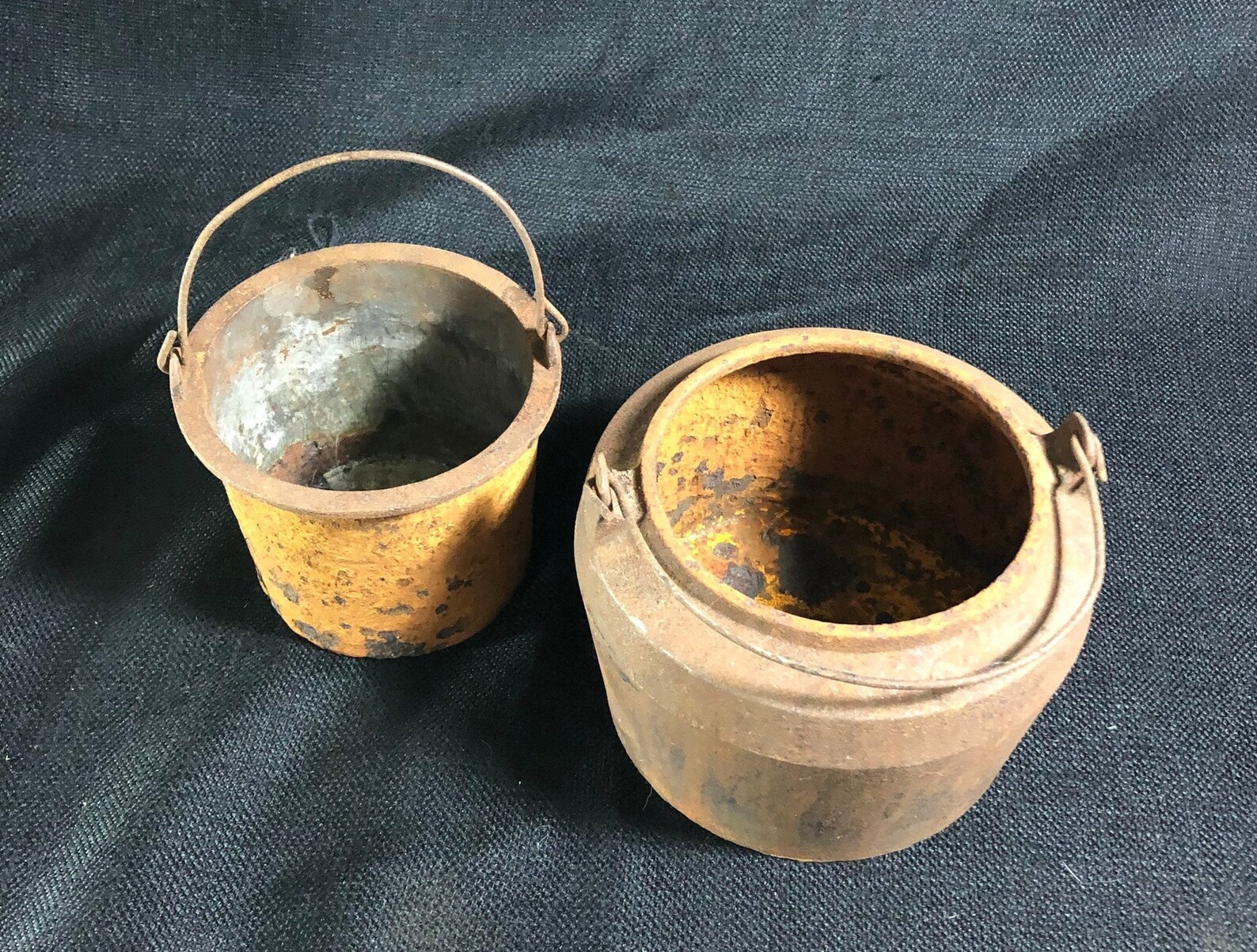 Antique 2 Part Melting Pot With 2 Handles Early 1900's - Etsy
