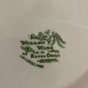 Blue Willow 10” Dinner Plate - Willow Ware by Royal China Dinner Plate ...