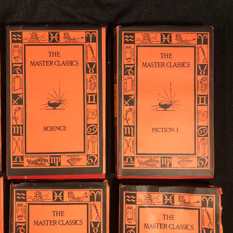 1927 Master Classics - Set of EIGHT Master Classics Volumes - Nelson ...