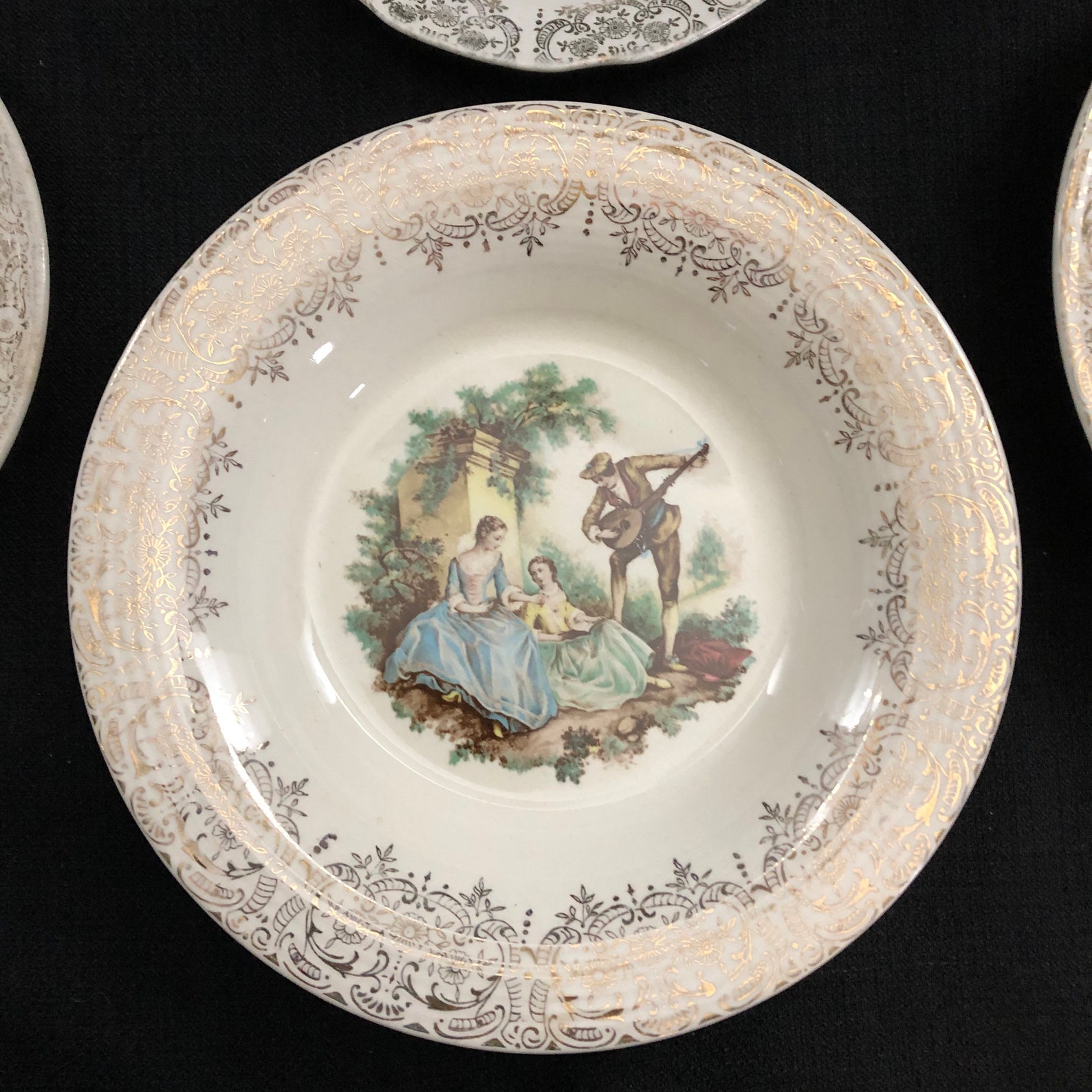Antique Chantilly China Large Lot of Chantilly Pattern China - Etsy ...