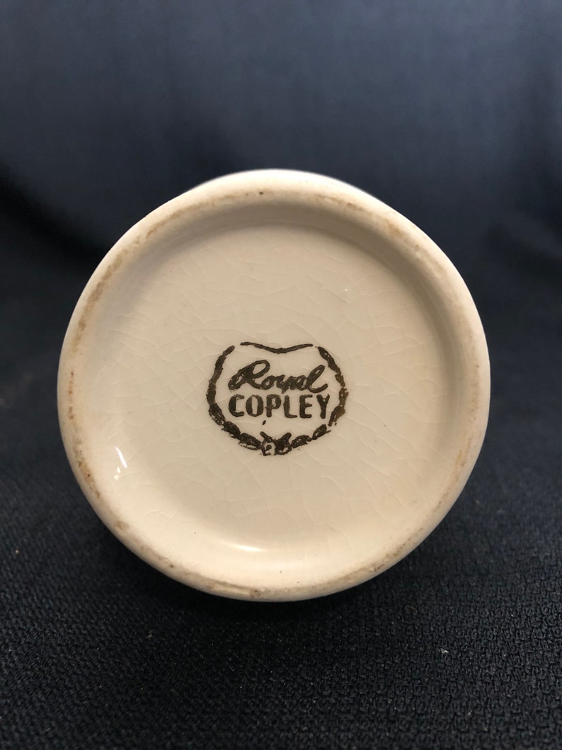 Royal Copley Floral Vase - Vintage Pottery Vase - Royal Copley Vase ...