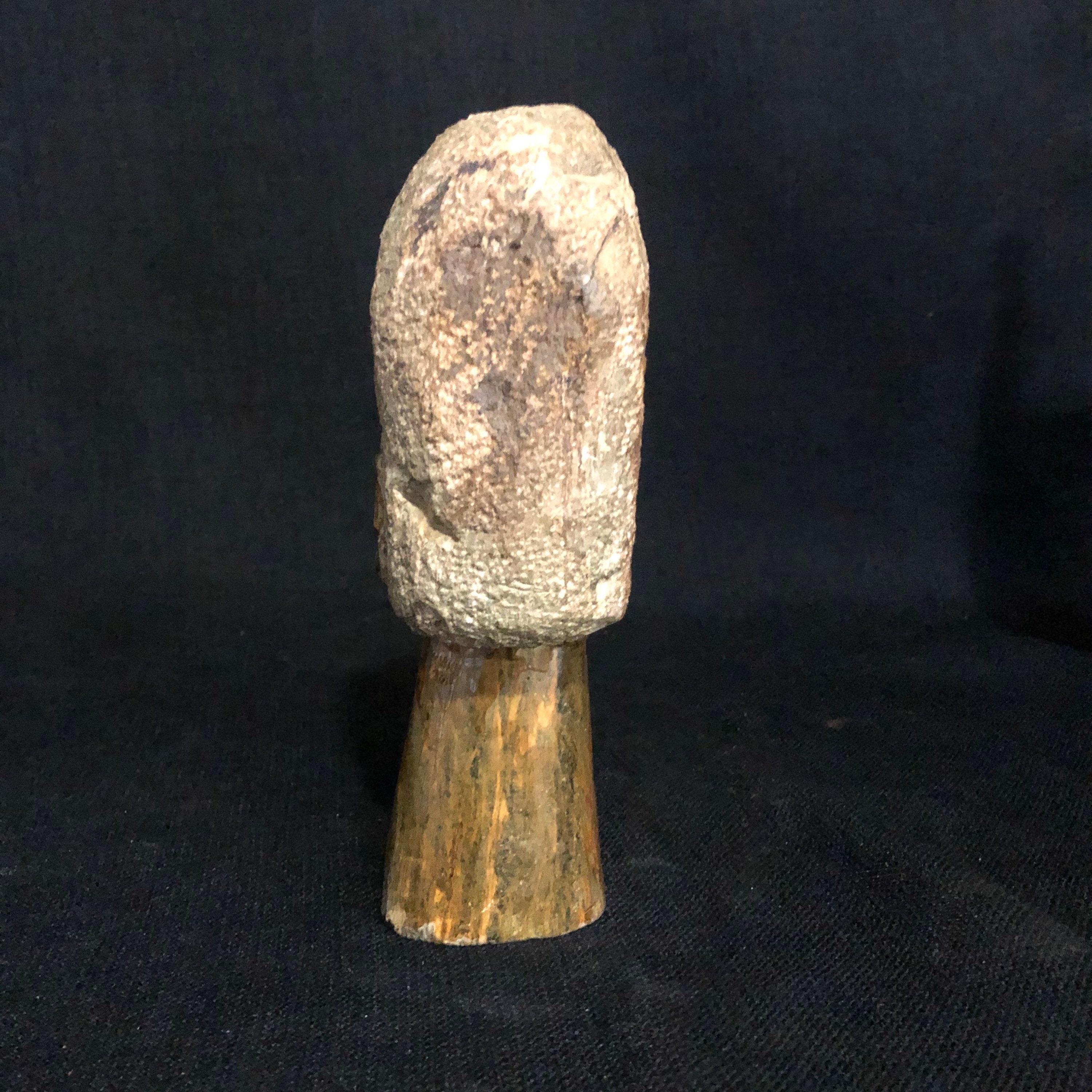 Hand Carved African Stone Sculpture Man Bust Primitive Hand | Etsy