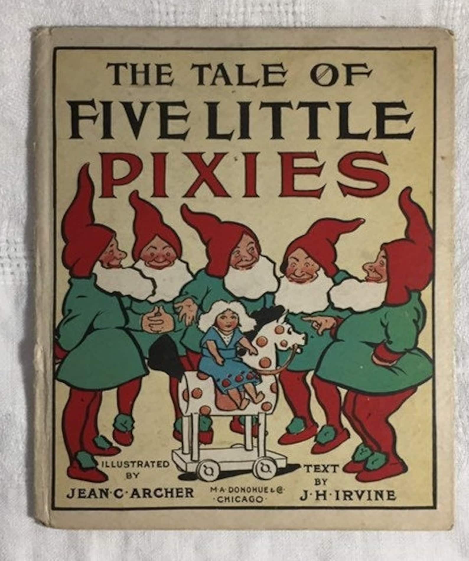 1908 Pixie Book five Little Pixies 1908 by J. H. | Etsy