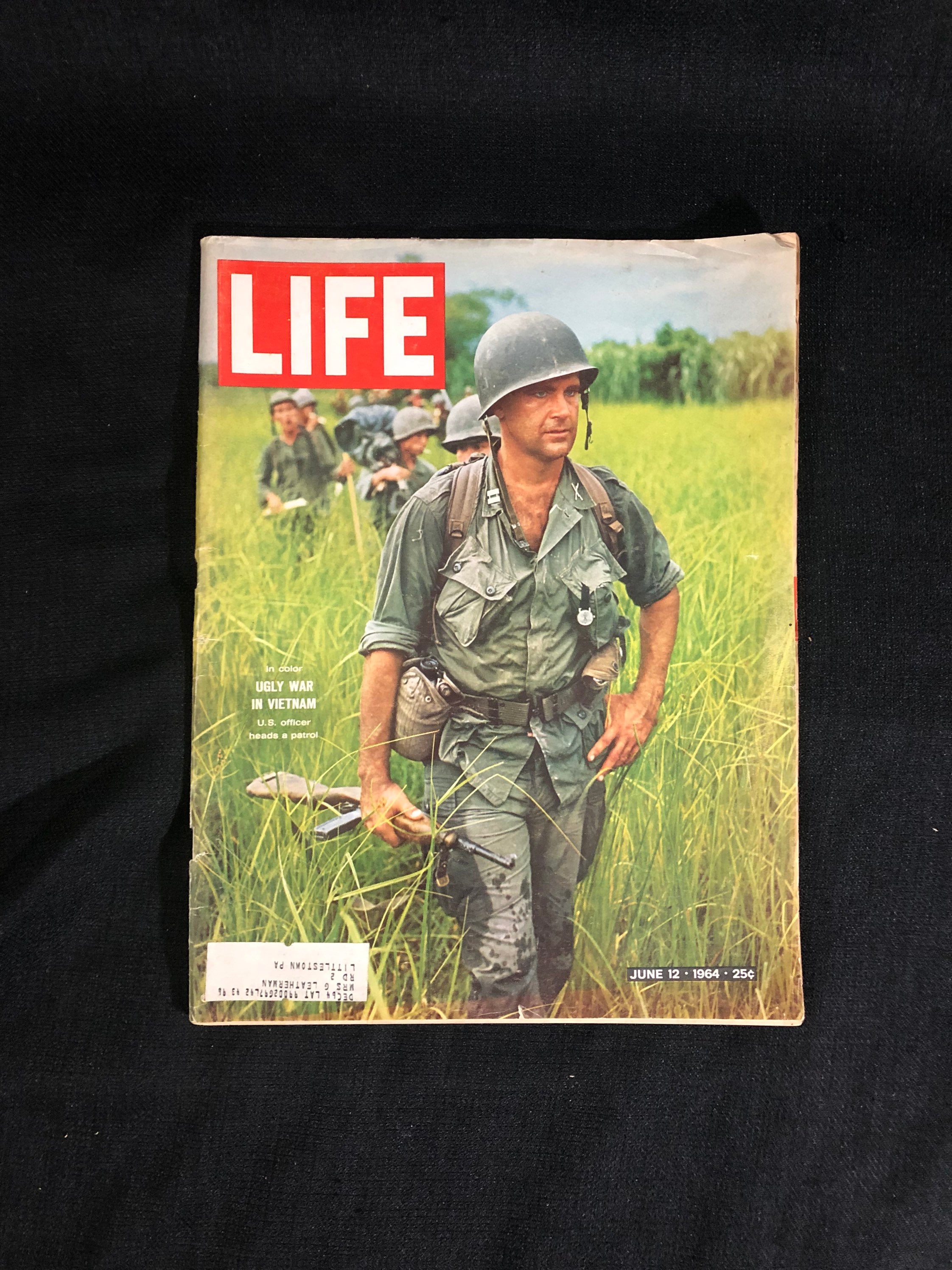 1964 Life Magazine Cover Vietnam