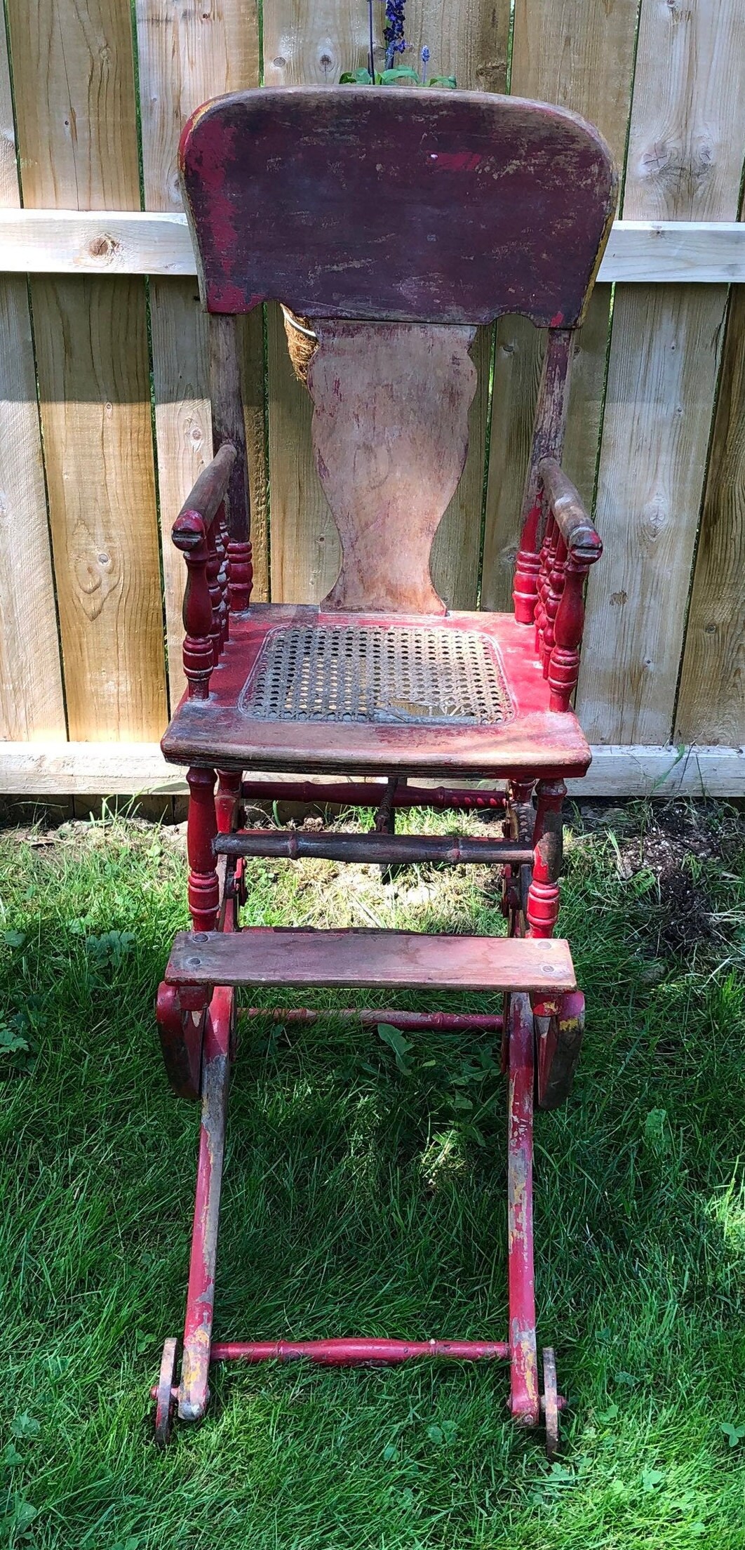 Antique High Chair / Rocking Chair Vintage Childrens Rocking - Etsy