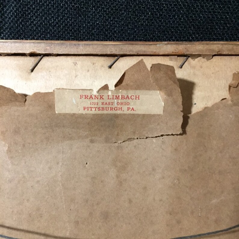 Al Mettel Signed Print the Oldest House Matted - Etsy