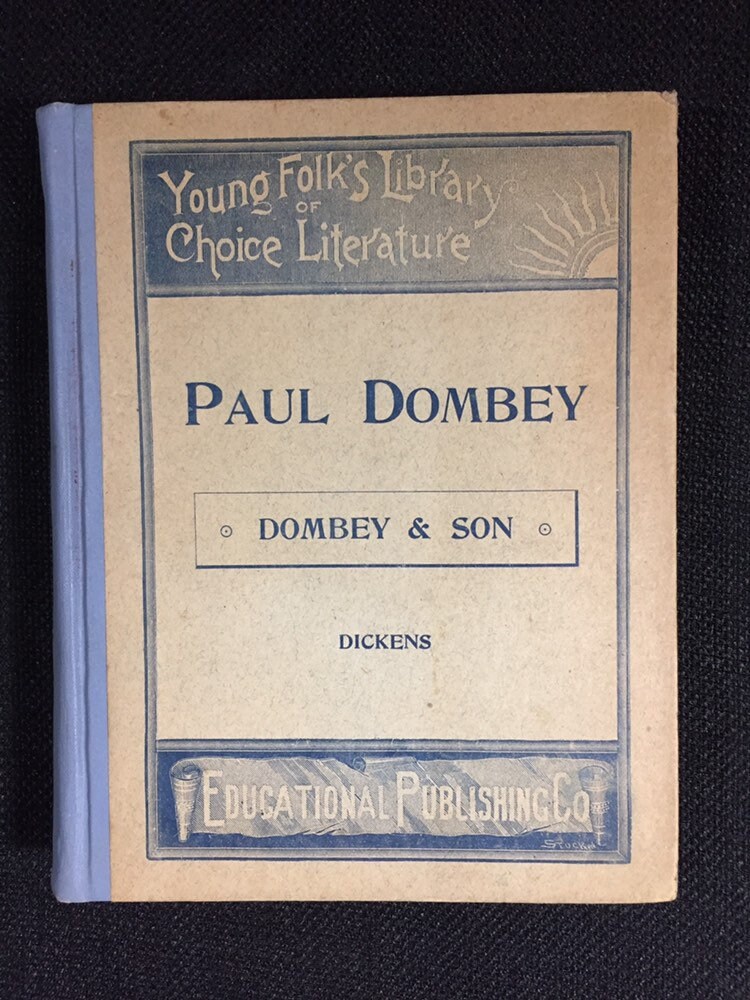 1895 "paul Dombey - Dombey and Son", by Charles Dickens, 1895 - Pub ...