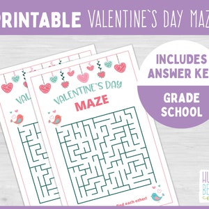 PRINTABLE Valentine's Day Party Pack 7 Valentine Party Games and ...