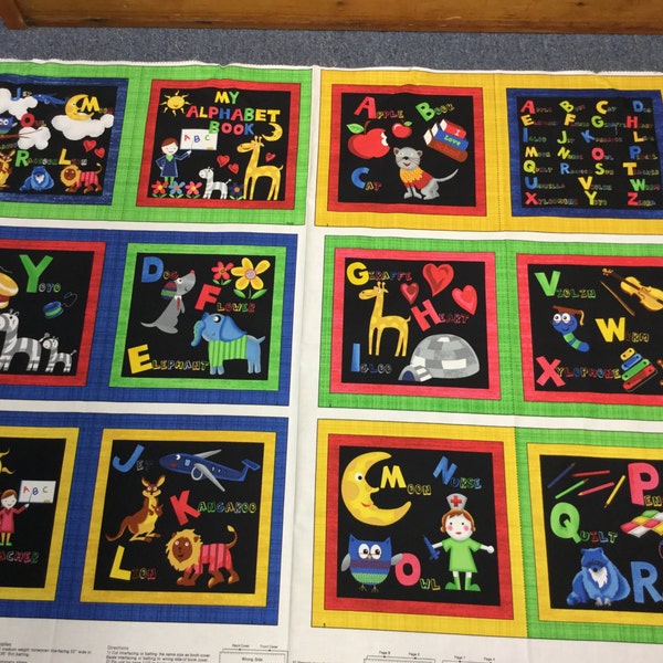 School Quilt Panels - Etsy