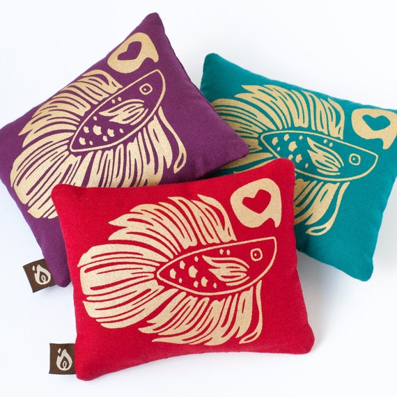 Betta Fish art fabric prints | Etsy