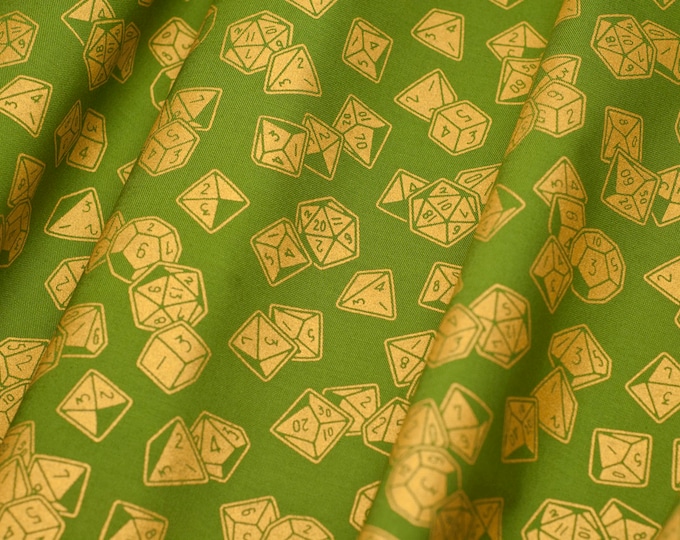 Mideval Tabletop Rpg Fabric Rpg Quest Large in Blue Naturals by ...