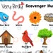 Spring Scavenger Hunt, Bird Scavenger Hunt, Kids Spring Scavenger Hunt ...