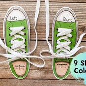 Shoe Lacing Cards Printable Shoe Tying Practice - Etsy Canada