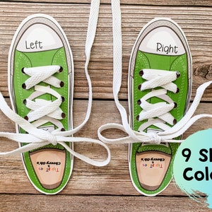 Shoe Lacing Cards Printable Shoe Tying Practice - Etsy Canada