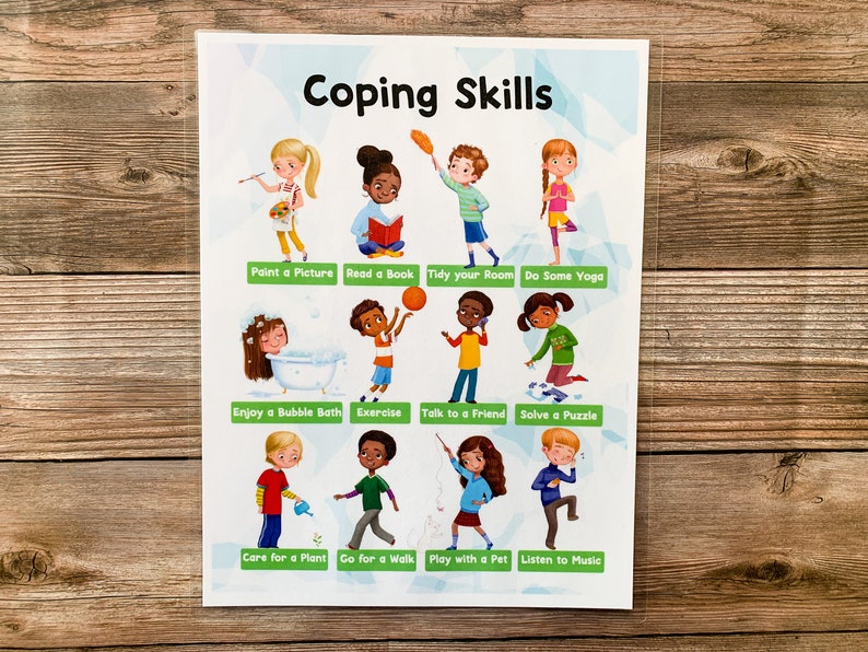 Coping Skills for Kids, Calm Down Strategies, Stress Management, Social ...
