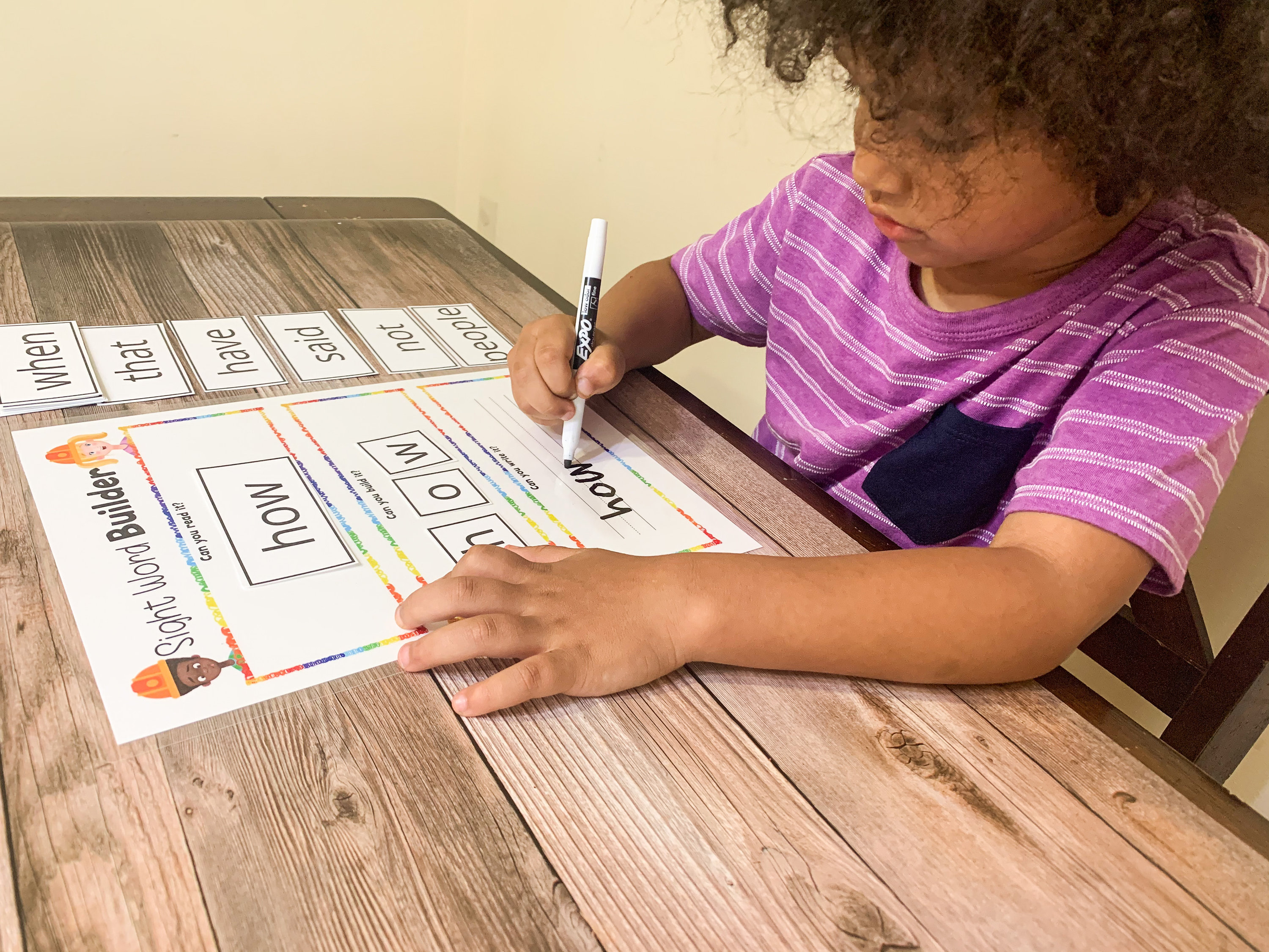 Sight Word Builder, Sight Word Recognition, Fry's 100 Sight Word List ...