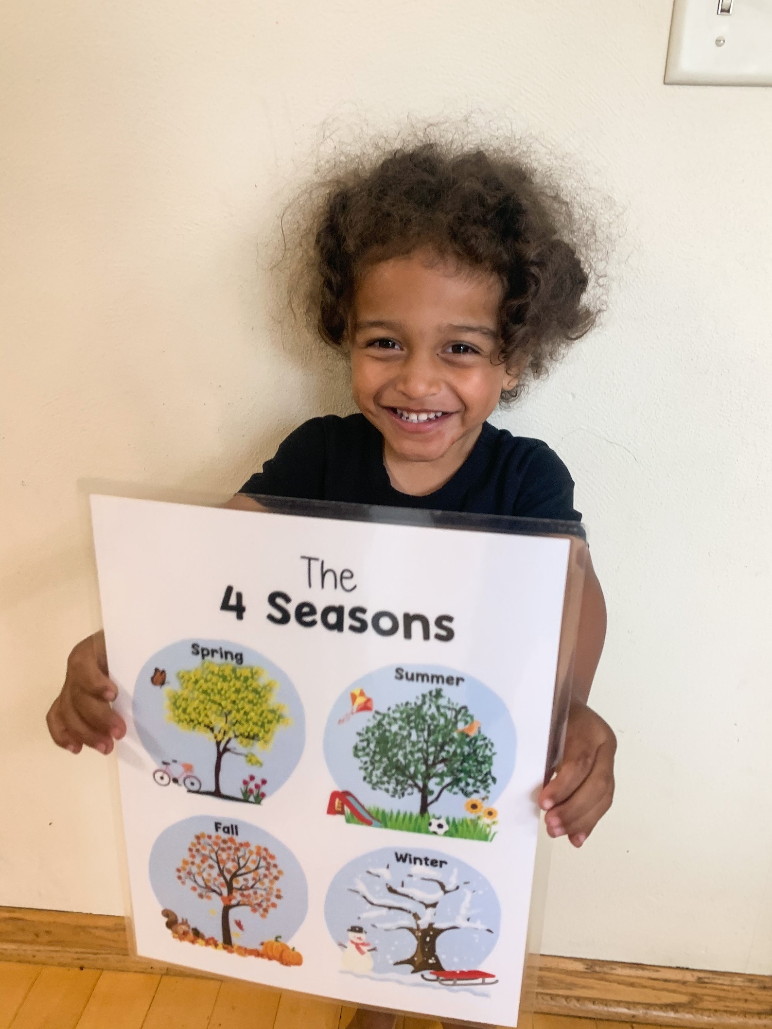 The Four Seasons Printable Spring Summer Autumn Winter - Etsy