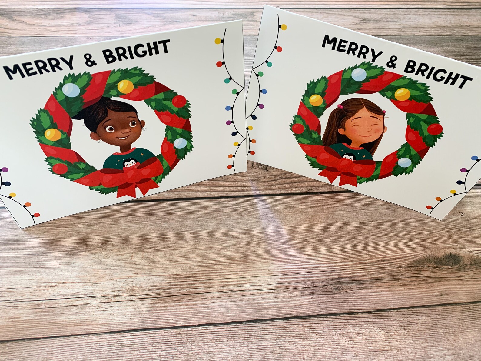 Printable Christmas Card for Kids Christmas Greeting Card - Etsy