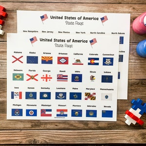 United States of America, State Flags, 50 States, U.S. State Flags ...