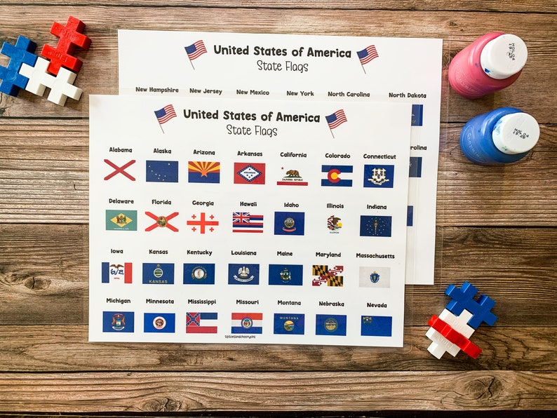 United States of America, State Flags, 50 States, U.S. State Flags ...