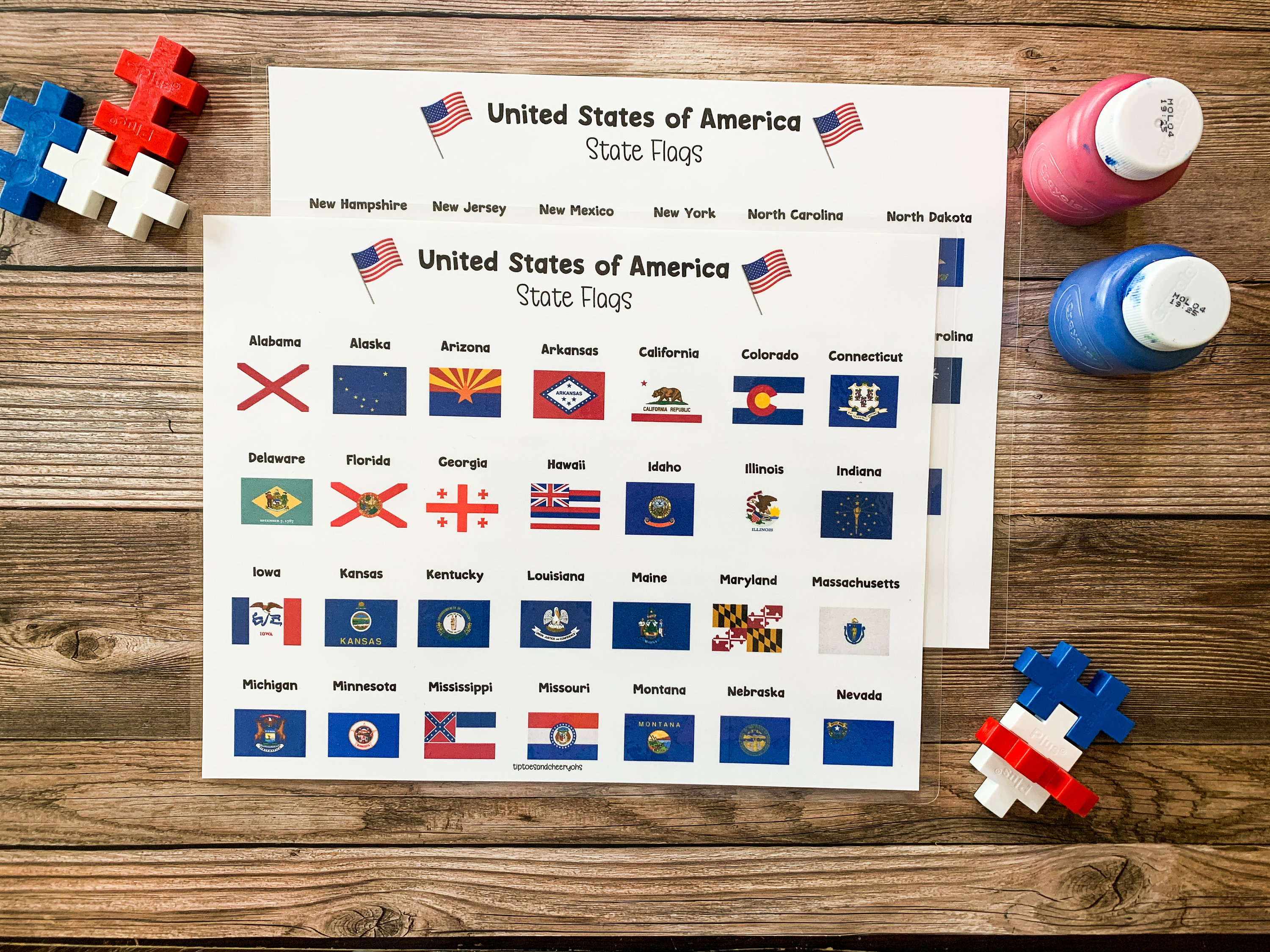 United States of America, State Flags, 50 States, U.S. State Flags ...