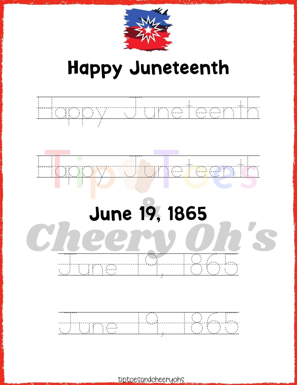 Juneteenth for Kids Black History Homeschool Social - Etsy