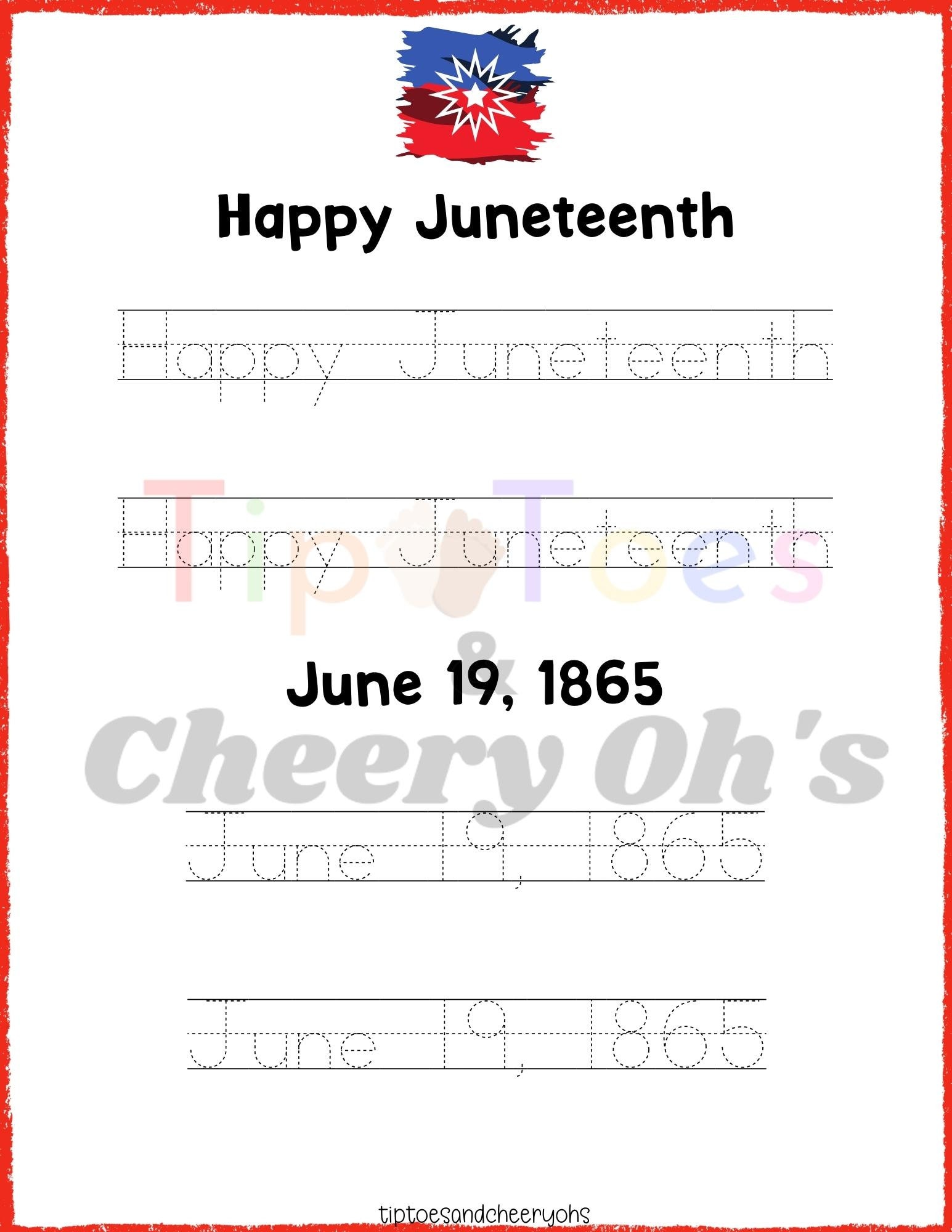 Juneteenth for Kids Black History Homeschool Social - Etsy