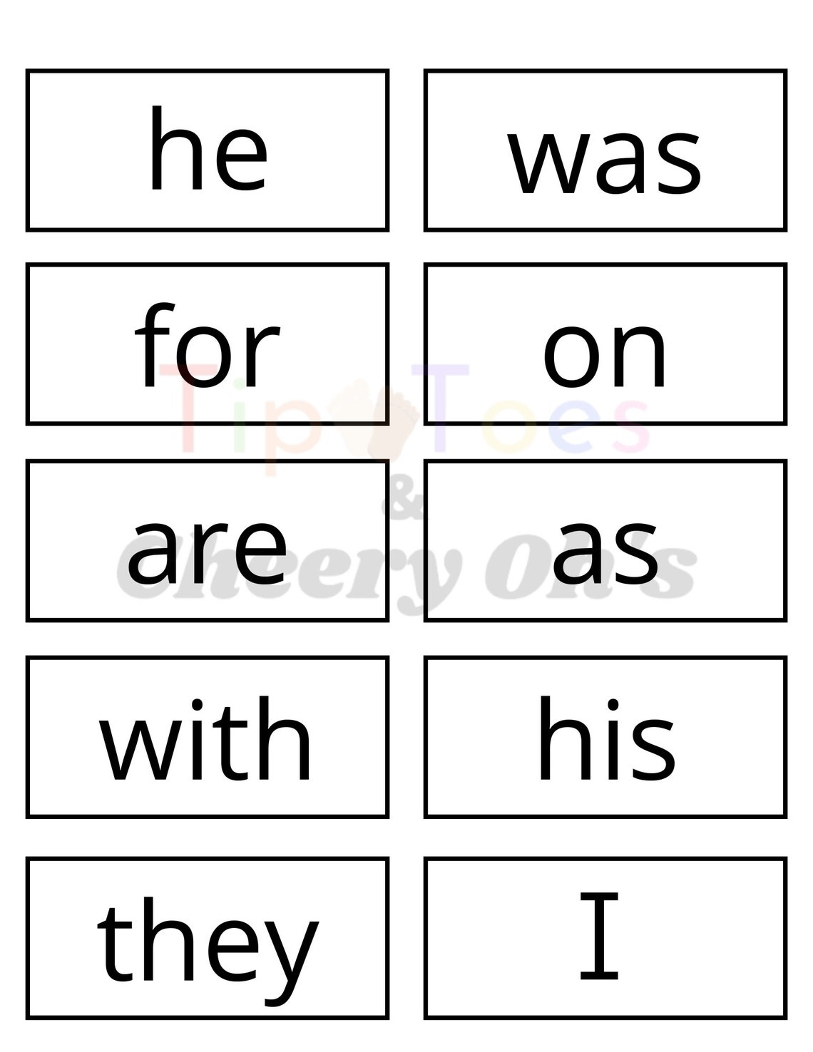 Sight Word Builder, Sight Word Recognition, Fry's 100 Sight Word List ...