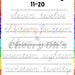 Cursive Tracing Worksheets, Cursive Tracing Letters and Numbers ...