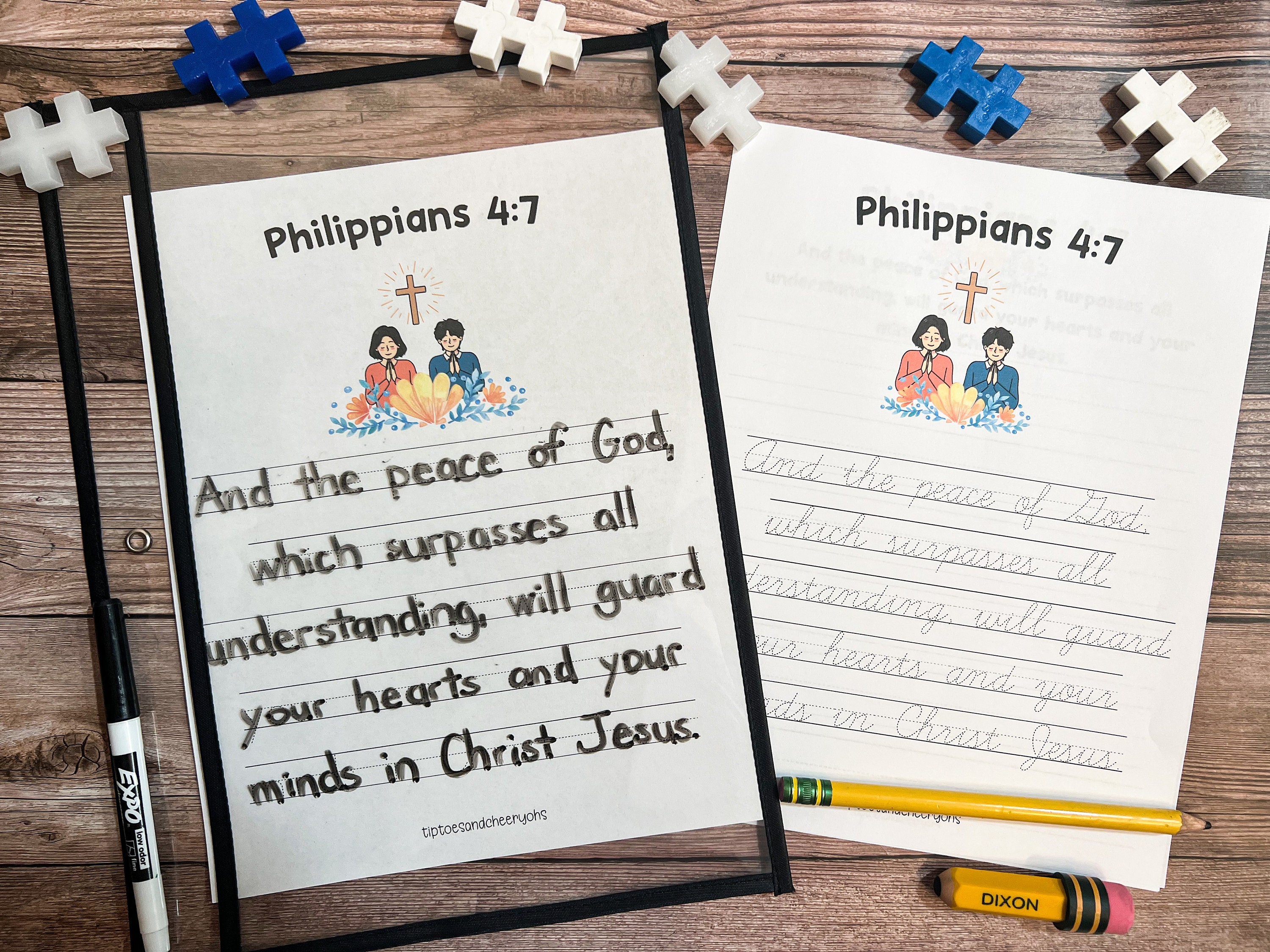 Philippians 4:7 for Kids, Bible Activities for Kids, Devotional ...