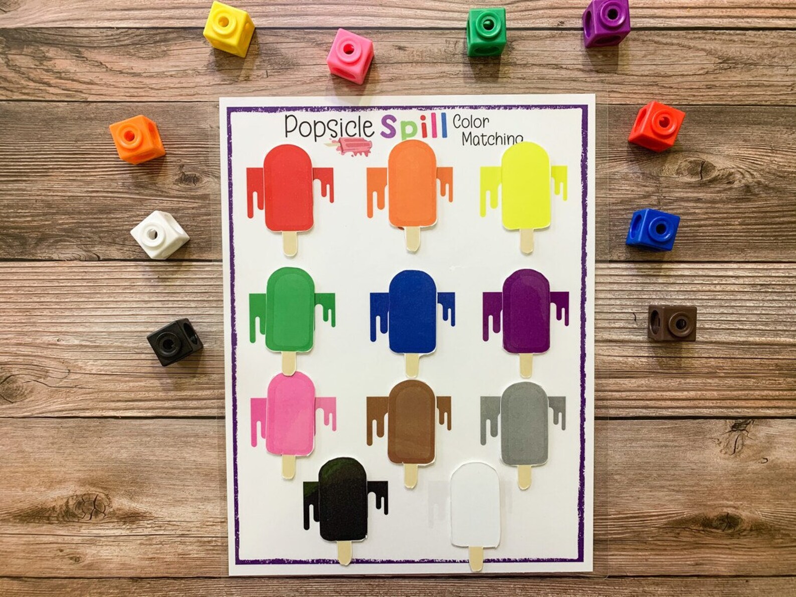 Colors Busy Binder, Colors Chart, Color Matching Wheel, Color Matching ...