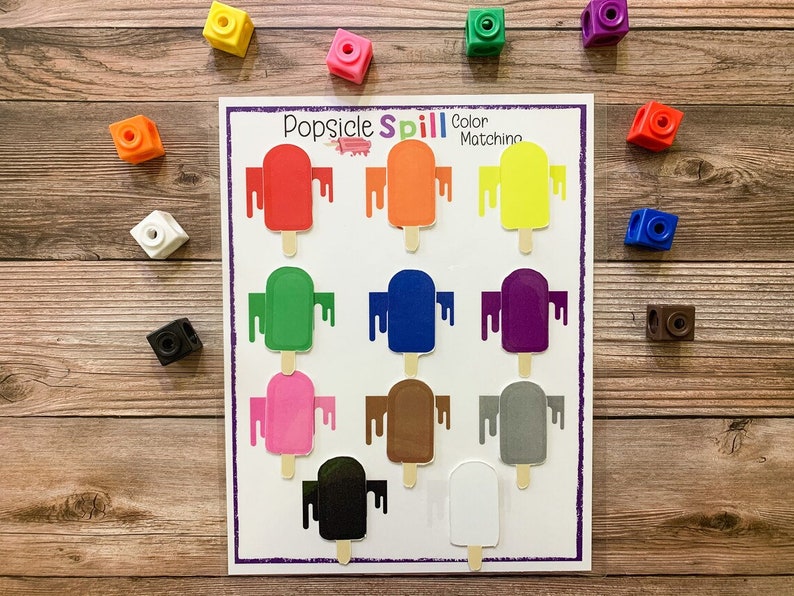 Colors Busy Binder, Colors Chart, Color Matching Wheel, Color Matching ...