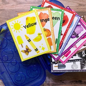 Colors Busy Binder, Colors Chart, Color Matching Wheel, Color Matching ...