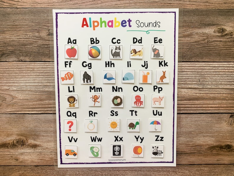 Printable Alphabet Game, Beginning Sounds, Letter Recognition ...