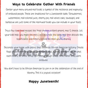 Juneteenth for Kids, Black History, Homeschool, Social Studies ...