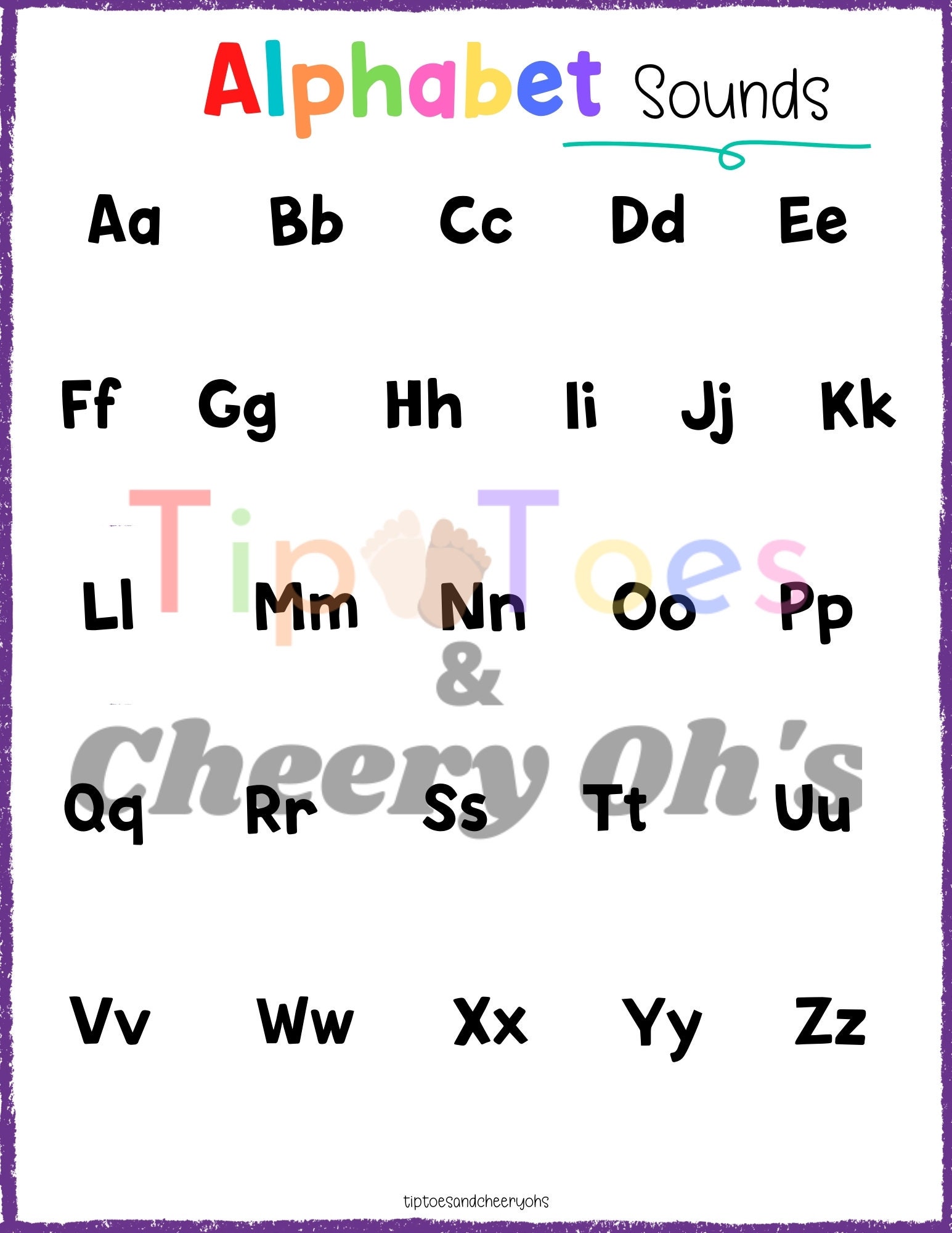 Printable Alphabet Game, Beginning Sounds, Letter Recognition ...