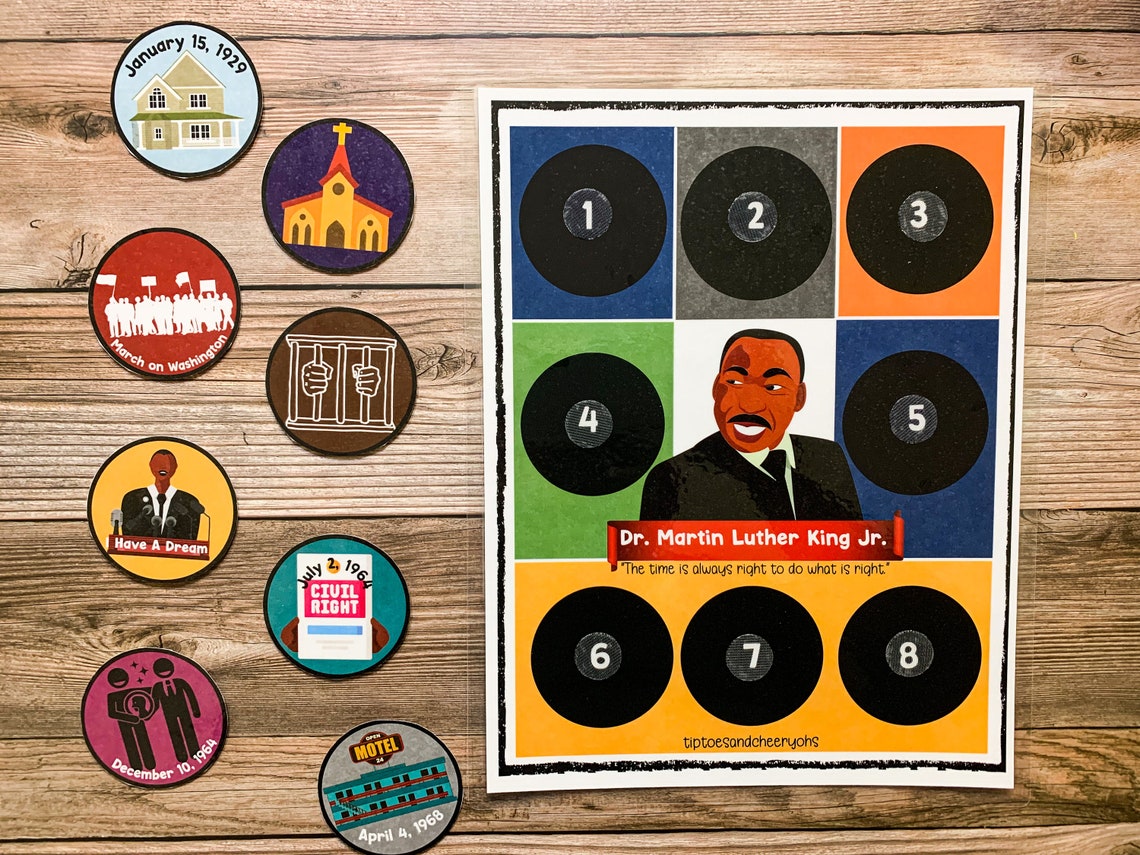 Martin Luther King Jr. For Kids U.S. History Homeschool | Etsy