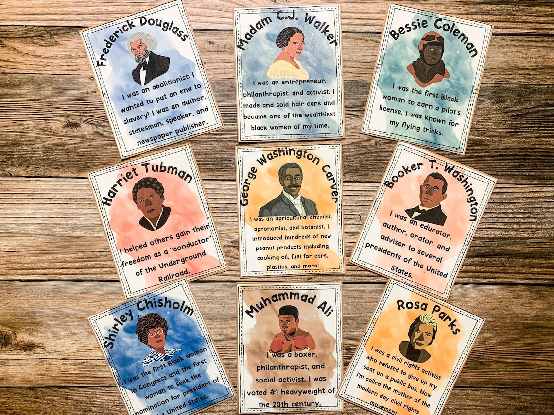 Black History Activities for Kids Black History Month Bessie | Etsy