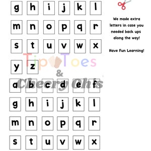 Alphabet Matching Wheel, Letter Matching Game, Homeschool Resource ...