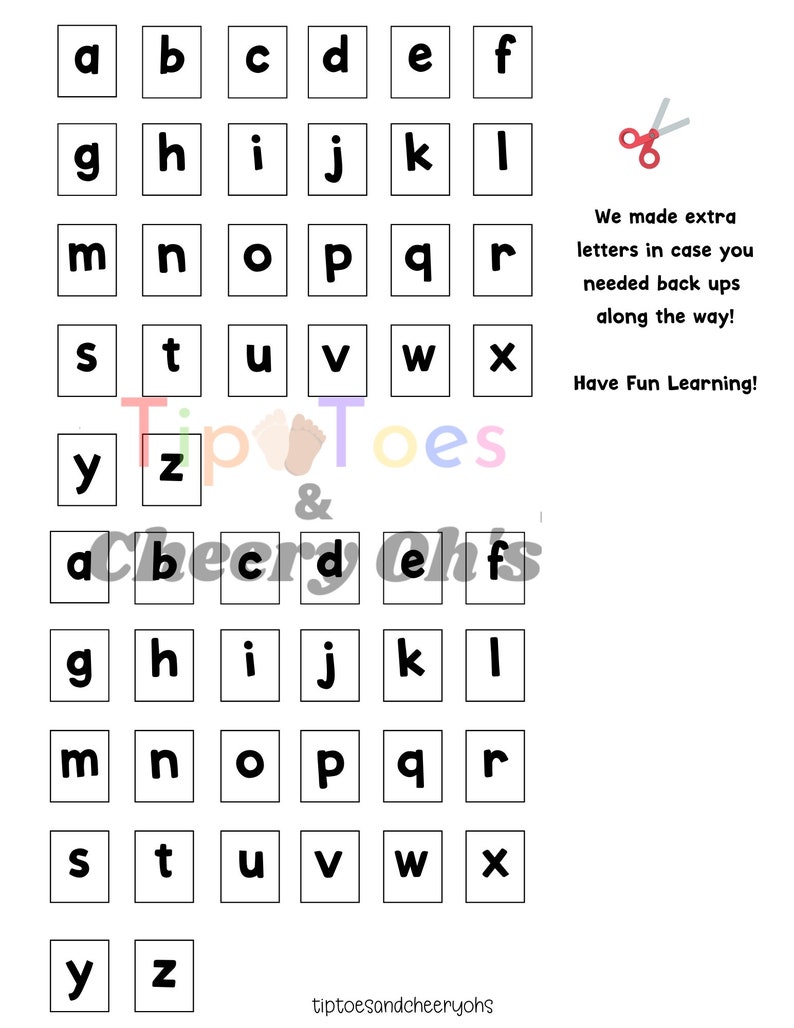 Alphabet Matching Wheel, Letter Matching Game, Homeschool Resource ...