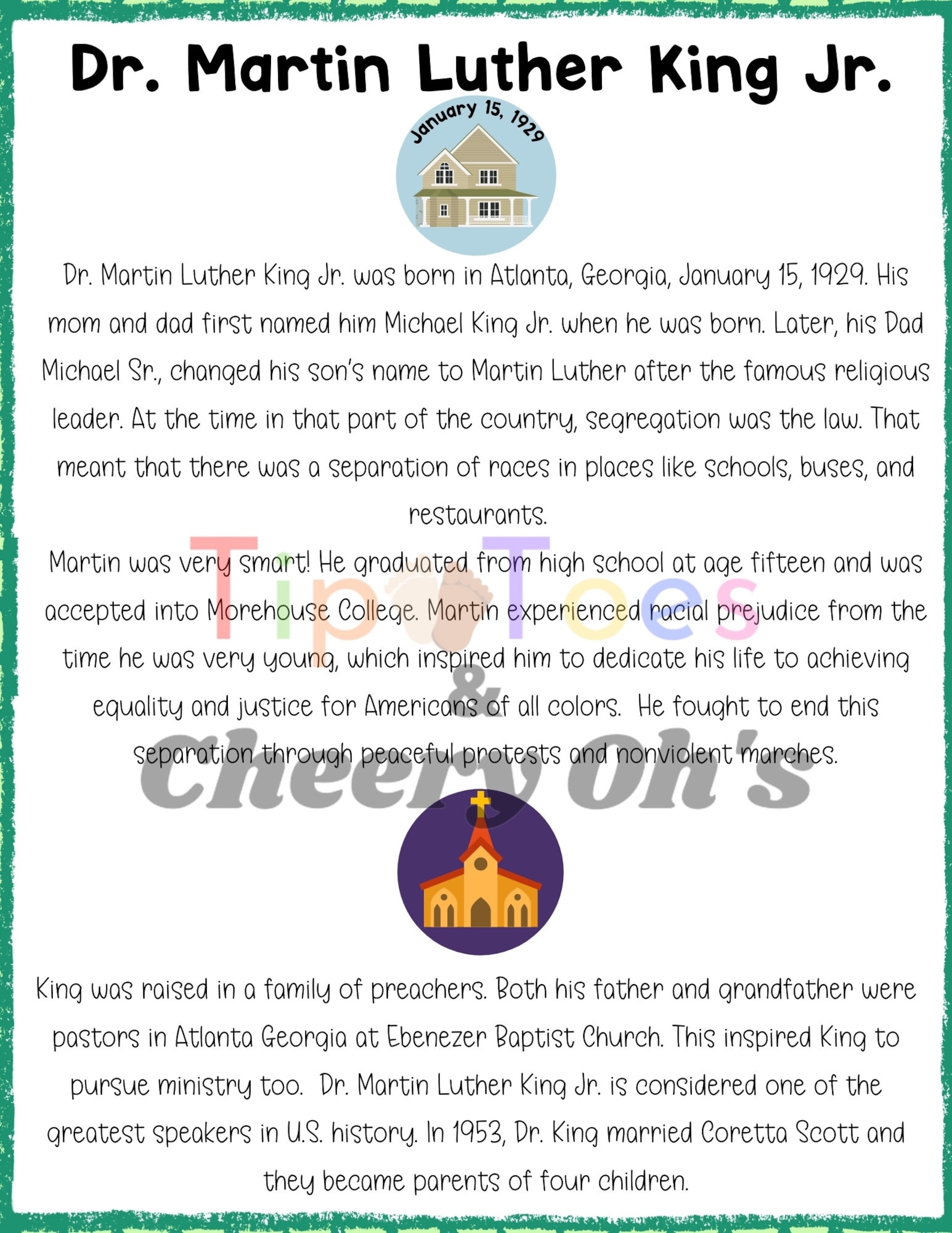 Martin Luther King Jr. for Kids, U.S. History, Homeschool, Social ...