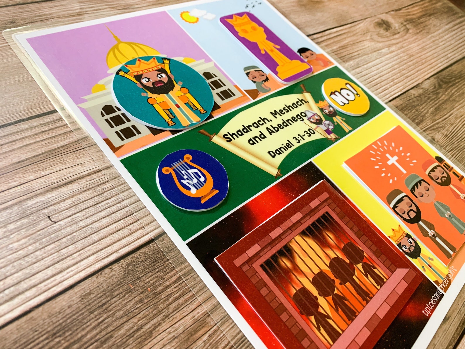 Shadrach, Meshach, and Abednego, the Fiery Furnace, Bible Lesson ...