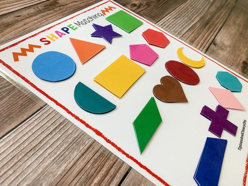 Shapes Activity for Preschool, Preschool Shapes Worksheet, Printable ...