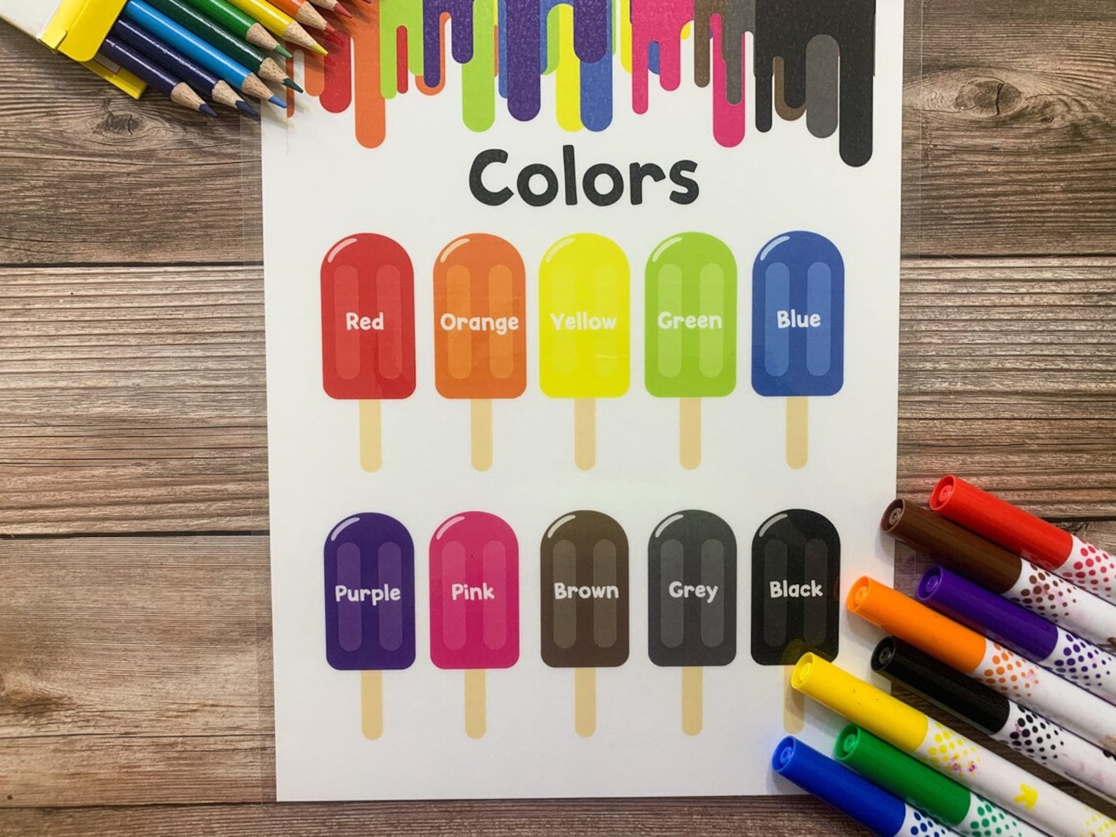 Colors Busy Binder, Colors Chart, Color Matching Wheel, Color Matching ...