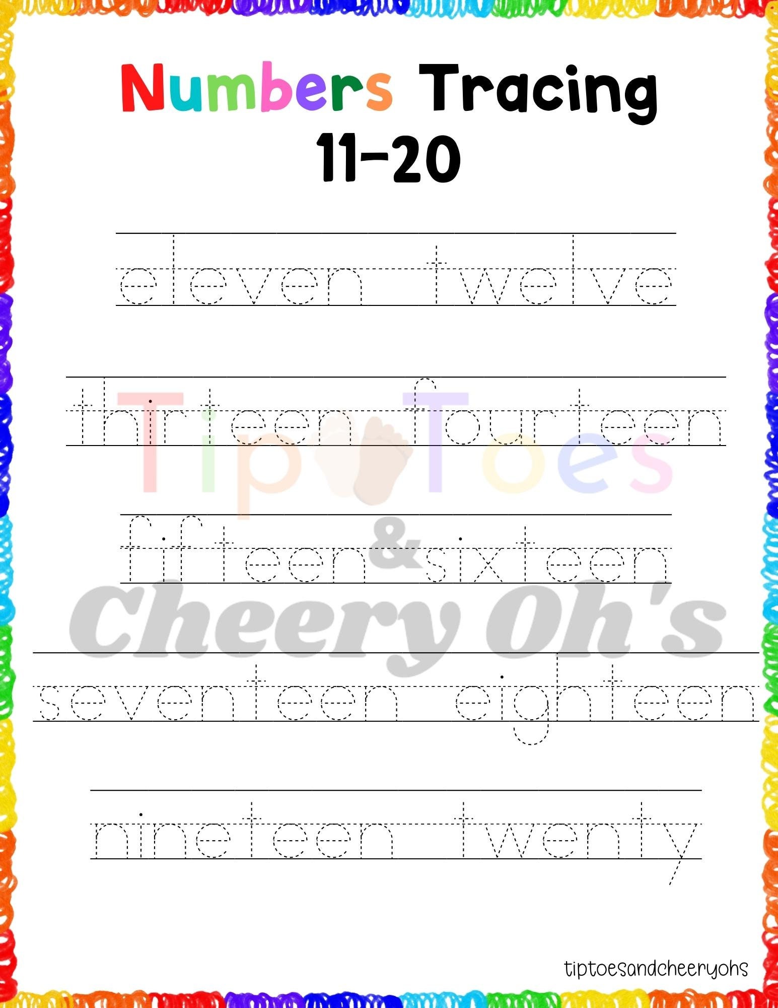 Tracing Worksheets Learn to Write Tracing Letters and - Etsy