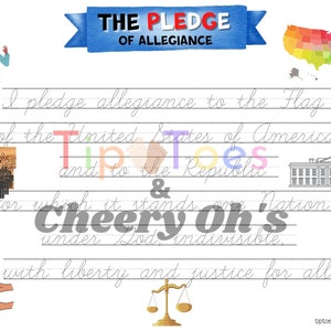 The Pledge of Allegiance for Kids, United States History, Social ...