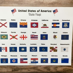 United States of America, State Flags, 50 States, U.S. State Flags ...
