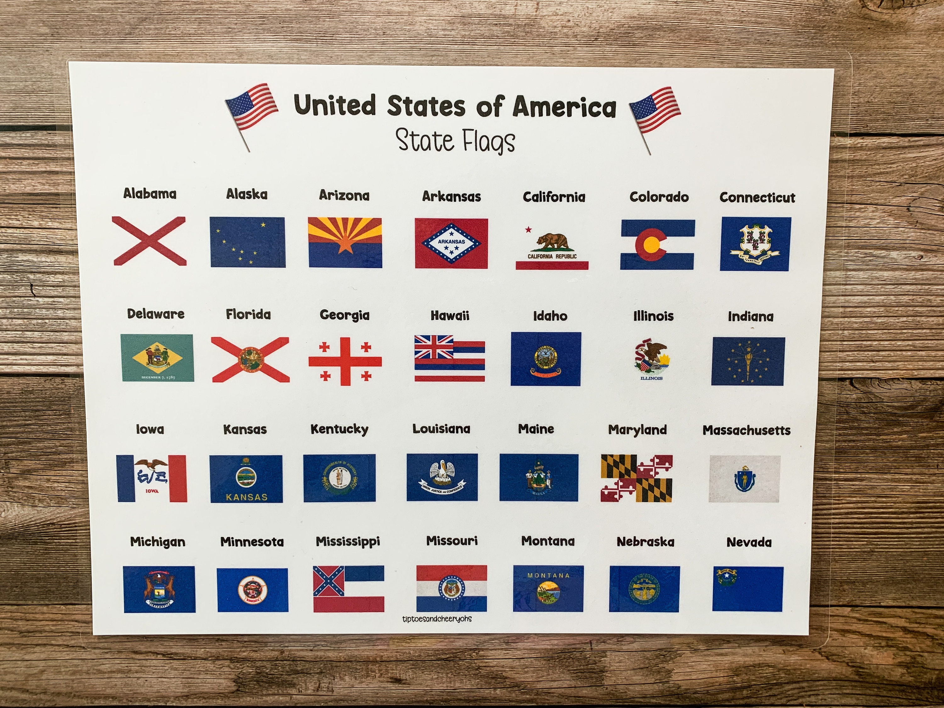 United States of America, State Flags, 50 States, U.S. State Flags ...