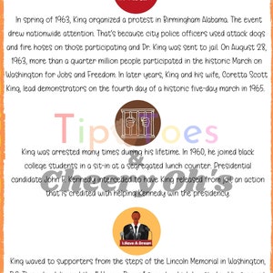 Martin Luther King Jr. for Kids, U.S. History, Homeschool, Social ...
