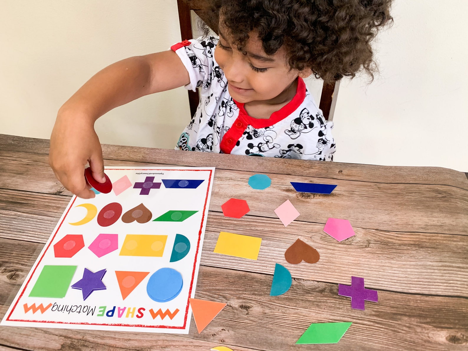 Shapes Activity for Preschool, Preschool Shapes Worksheet, Printable ...
